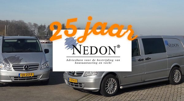 Nedon 25 Jaar | Bestrijding van vocht en houtaantasting